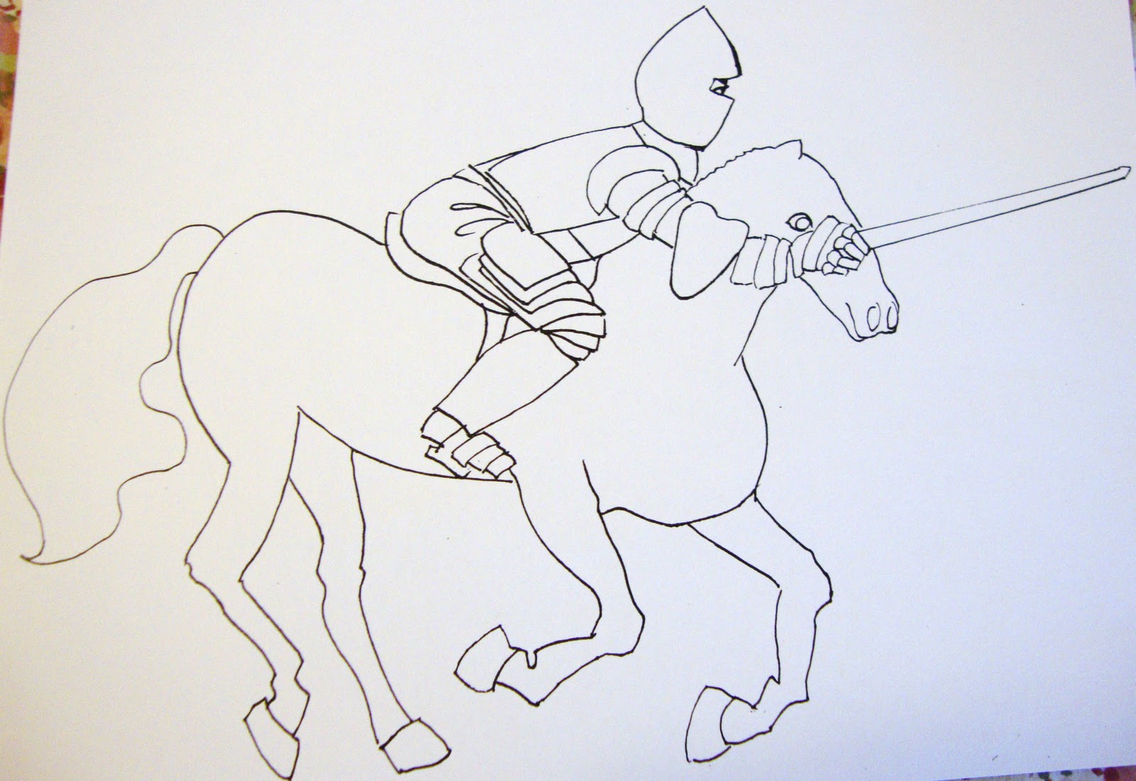 Kat Green: The Jousting Knight