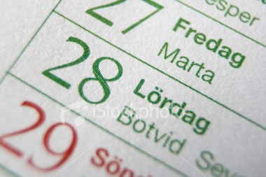 Zuma World: Zuma Fact: #25: Swedish calendar.