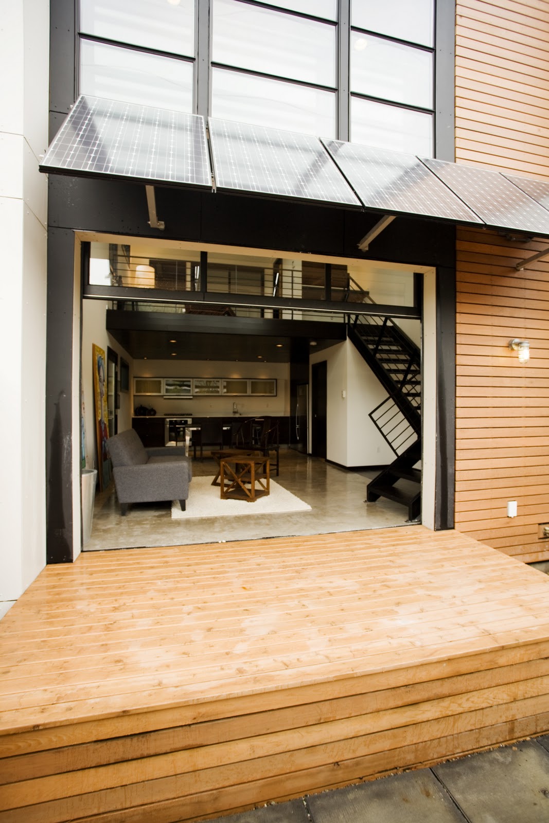 Pb elemental architecture: Large openings/Bringing the outside in