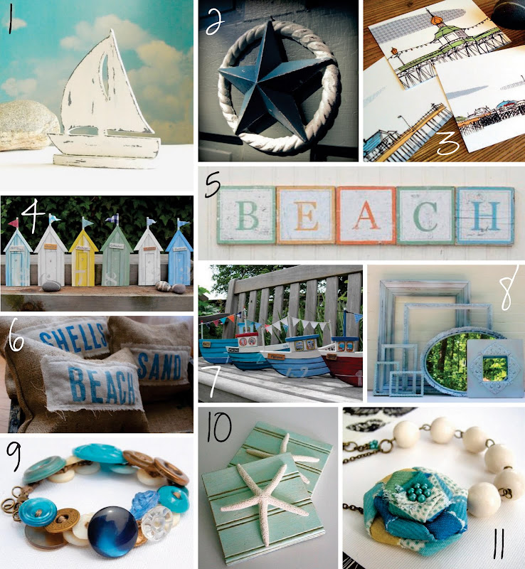 The Creative Place: A Happy Birthday and Monday Faves: Beachy