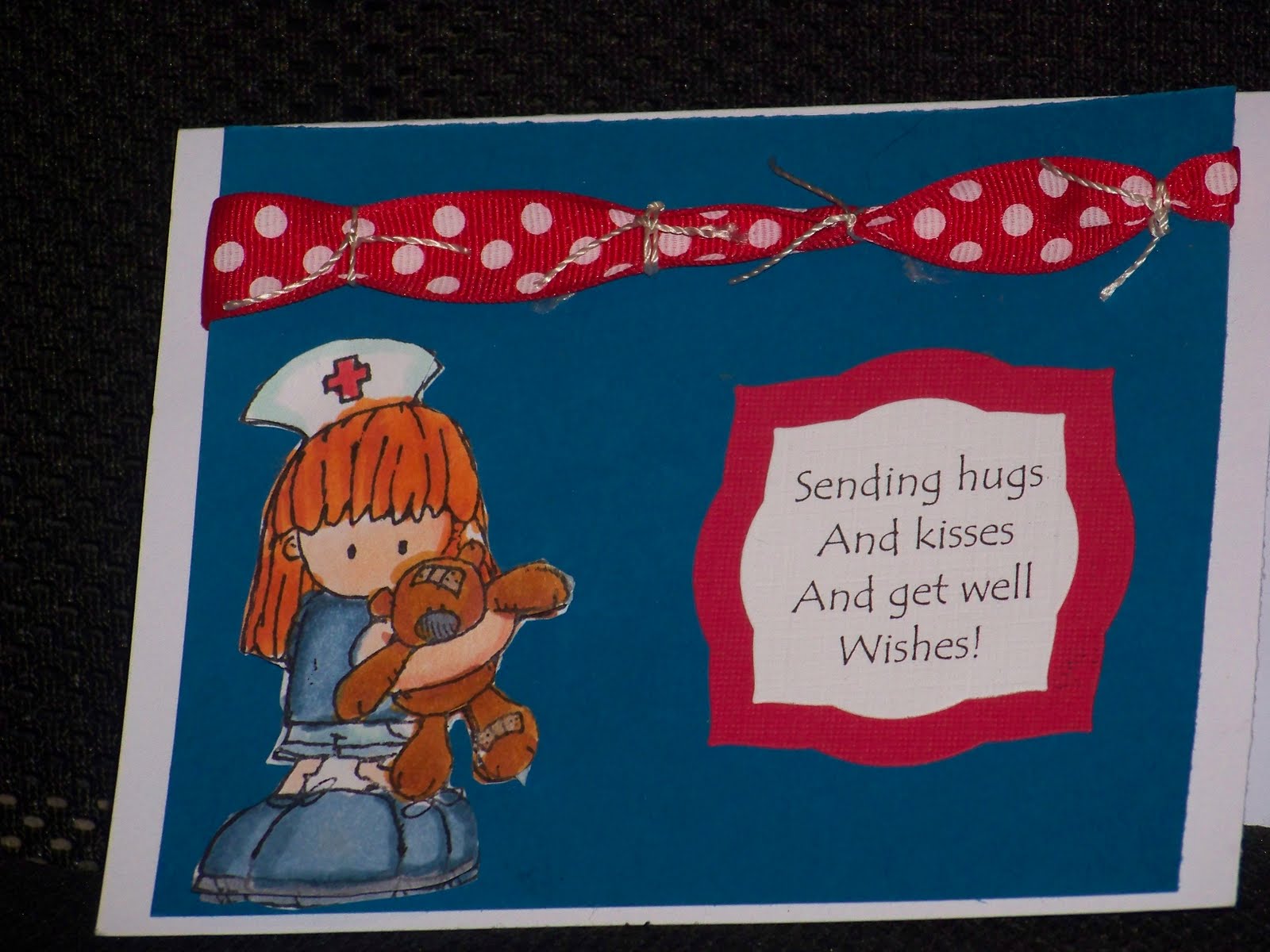 Elle's Creative Journey: Needed a Get Well Card