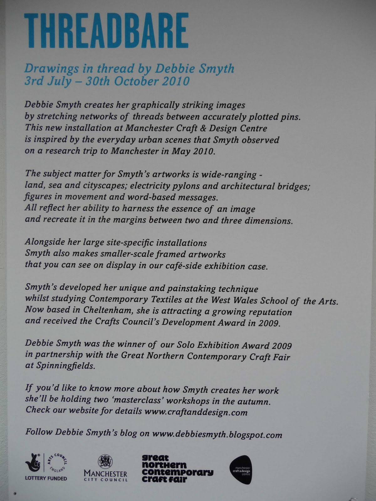 Surface & Textile: Drawings in Thread by Debbie Smyth
