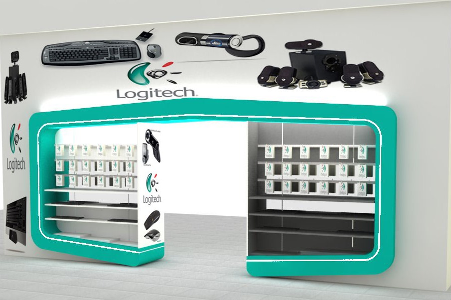 IDspire Concepts: Display cabinet for 1 of Logitech project