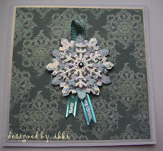 ikki's cuttlebug cupboard: Spellbinder Shapeabilities - Create a Flake