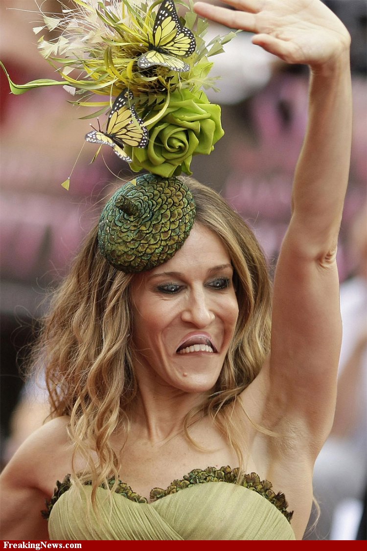 mutant catfish.: inverted celebrities.