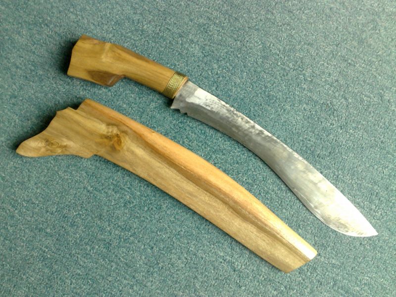 Koleksi Pisau, Parang Dan Golok: Parang Sri Aman Kayu Leban