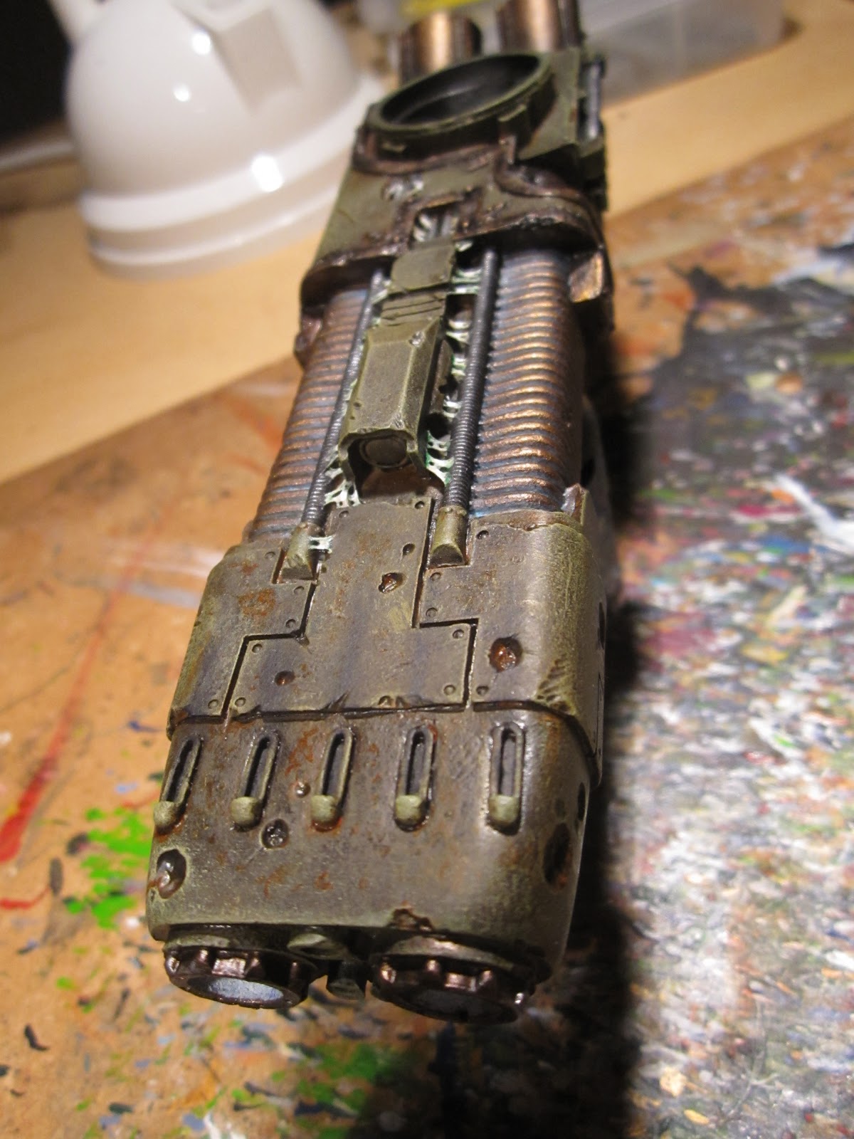 Wh 40k modelling blog by Agis: More plasma blast gun ...and something else.