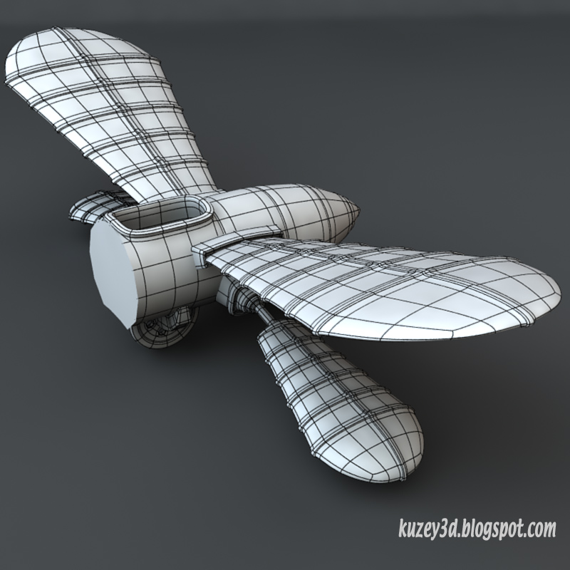 Butteridge's Flying Machine: Wip