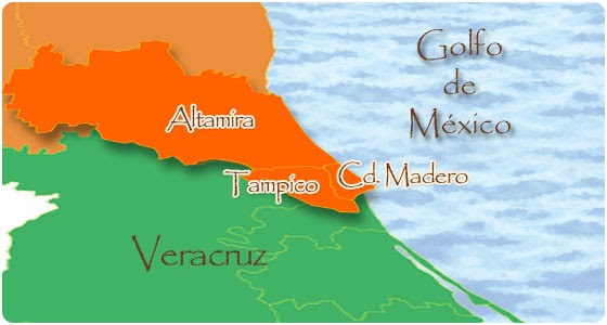 Mi ciudad: Tampico: Tampico, su ubicación geográfica