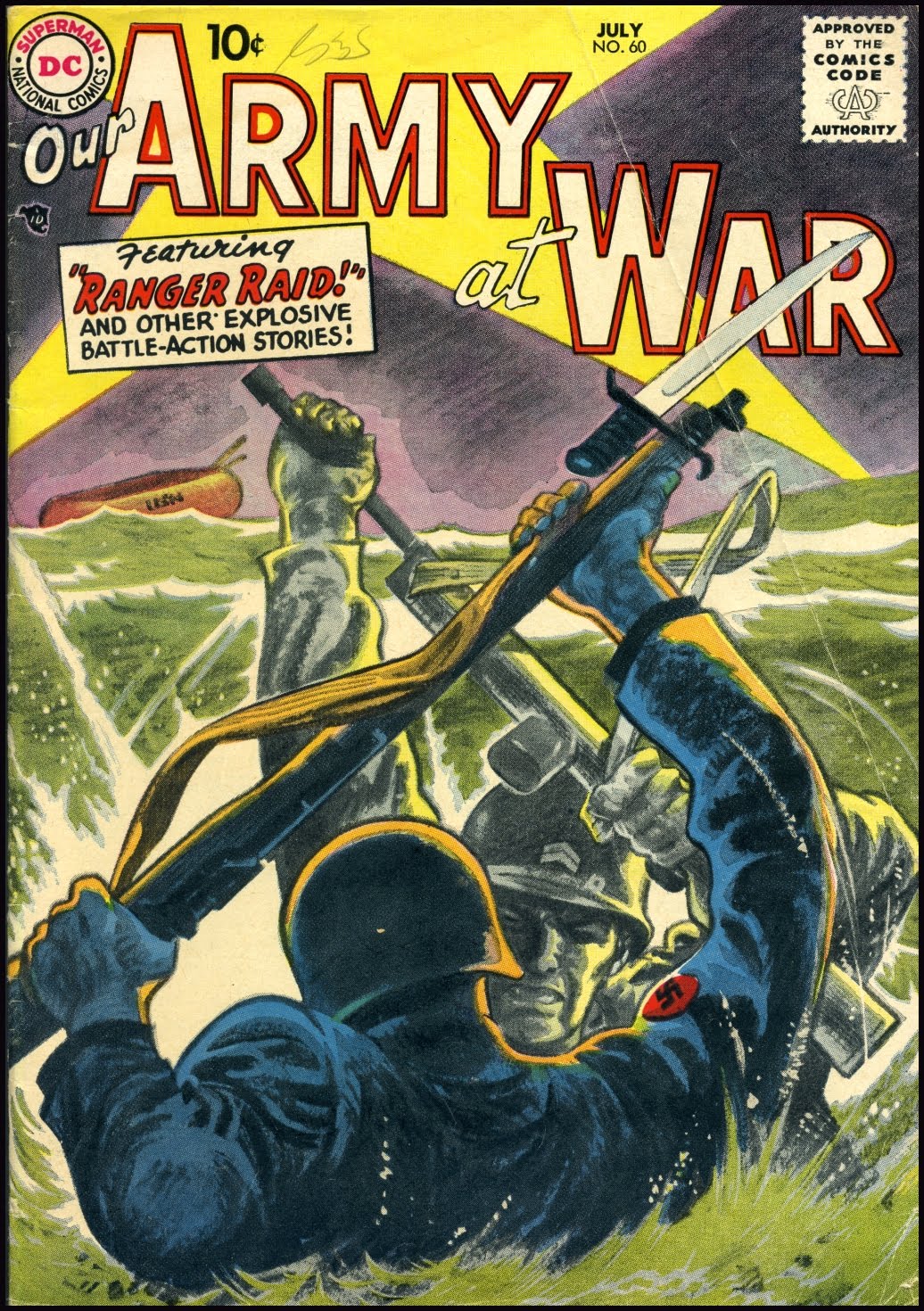 Pellucidar Offerings 4: Jerry Grandenetti Comic Book War Covers