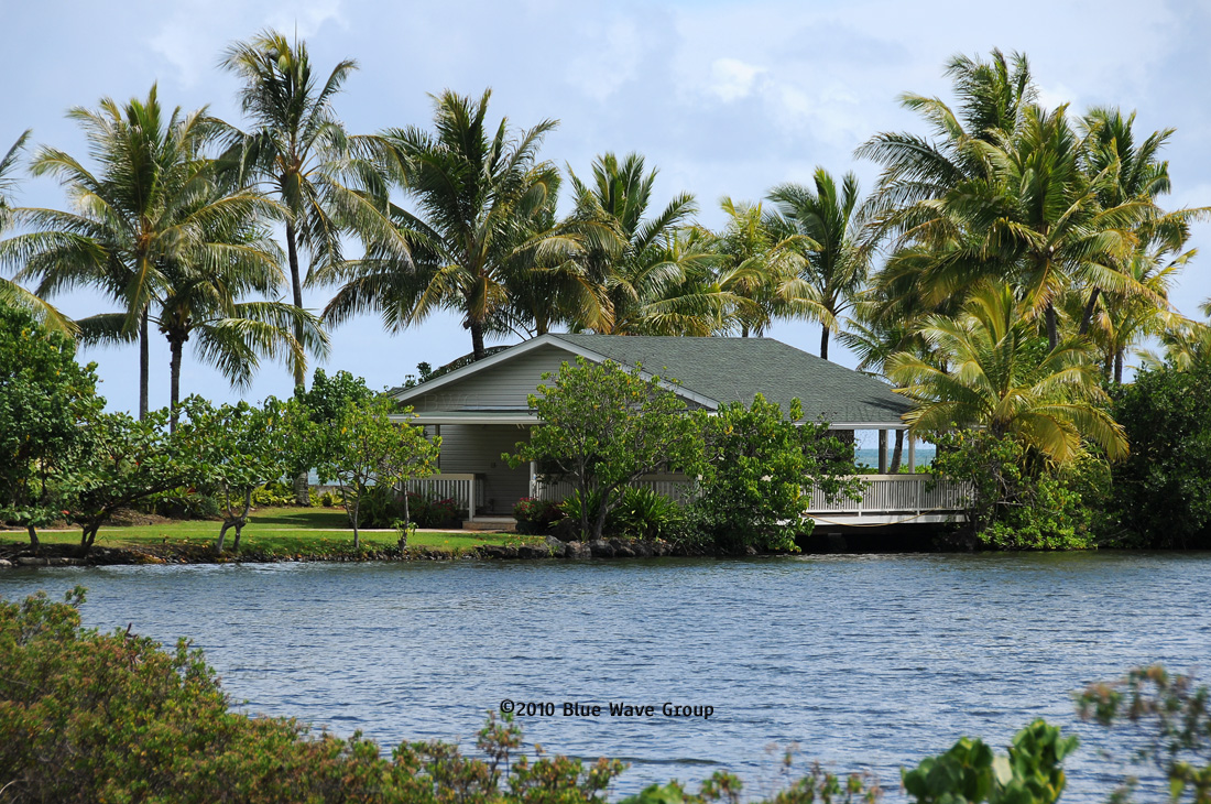Blue Wave Pix: Fishpond House