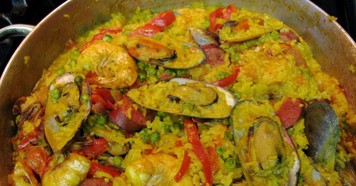 PASSION ON THE STOVE TOP: Seafood Paella