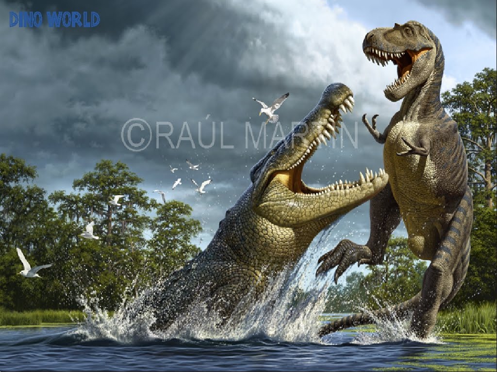 BLOG DINO WORLD: Wallpaper _ Deinosuchus