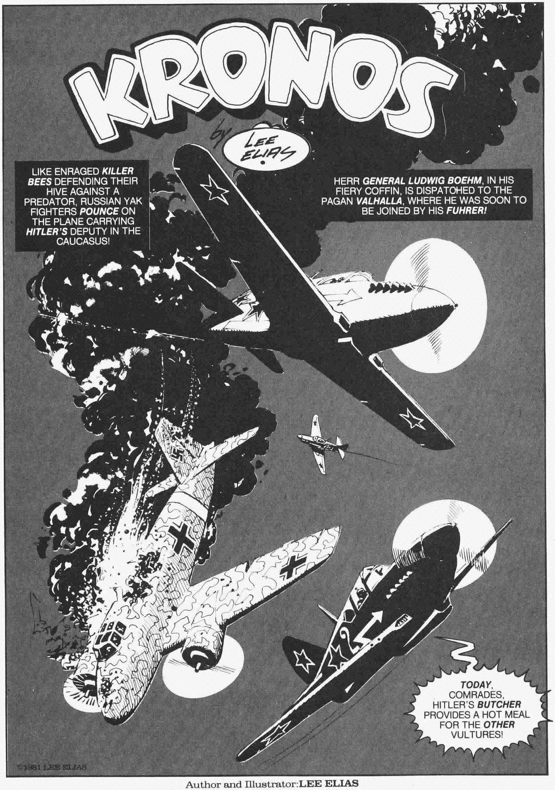 KRONOS by Lee Elias: comics_scans — LiveJournal