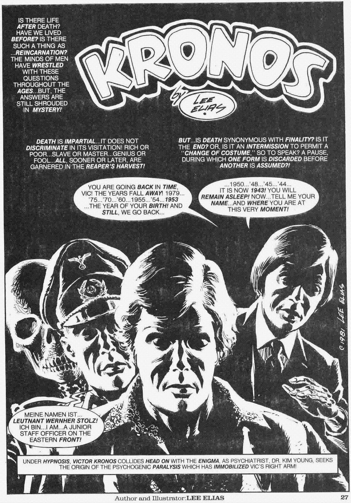 KRONOS by Lee Elias: comics_scans — LiveJournal