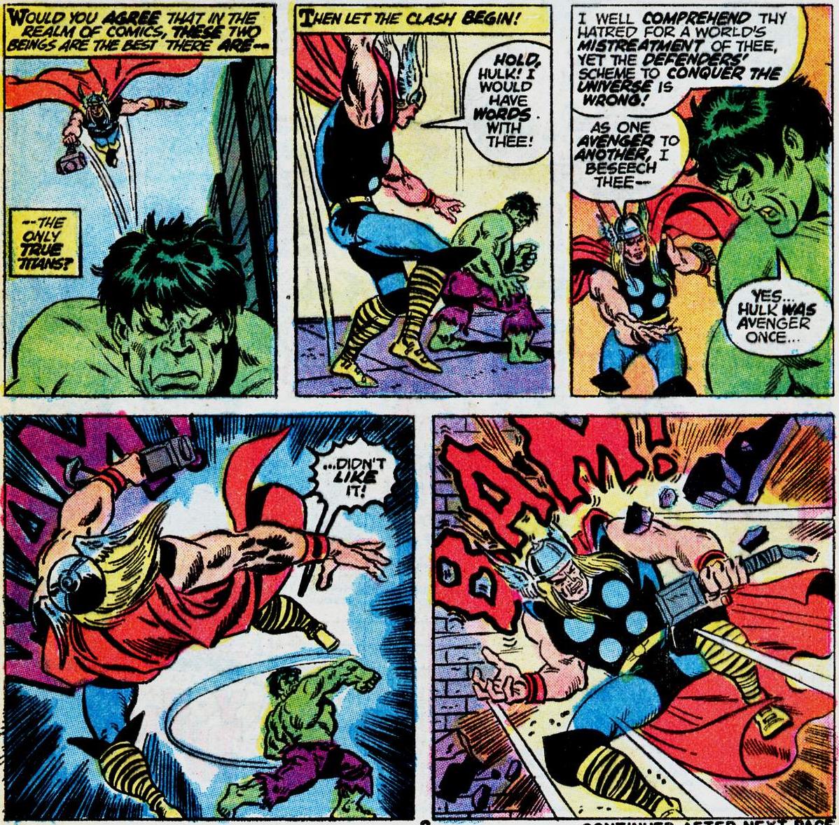 PEUR EVOL: HULK vs THOR