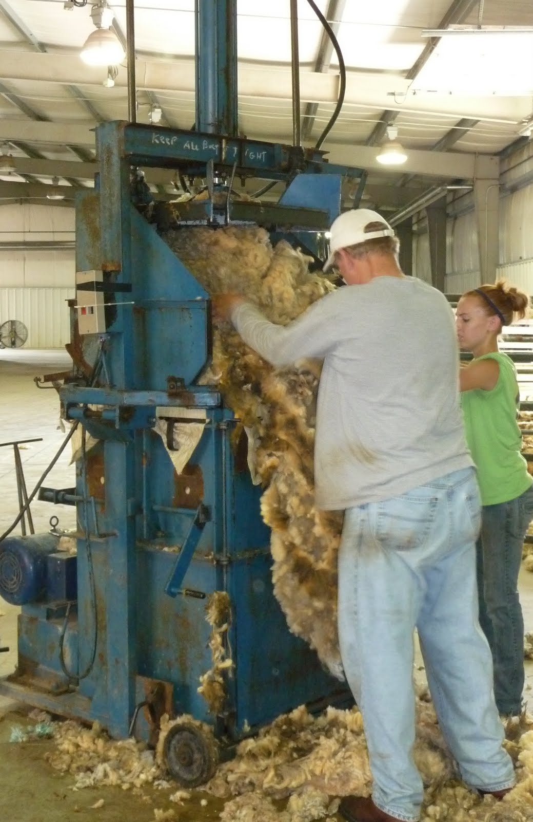 Wild Rose Farm: Wool Pool Today!