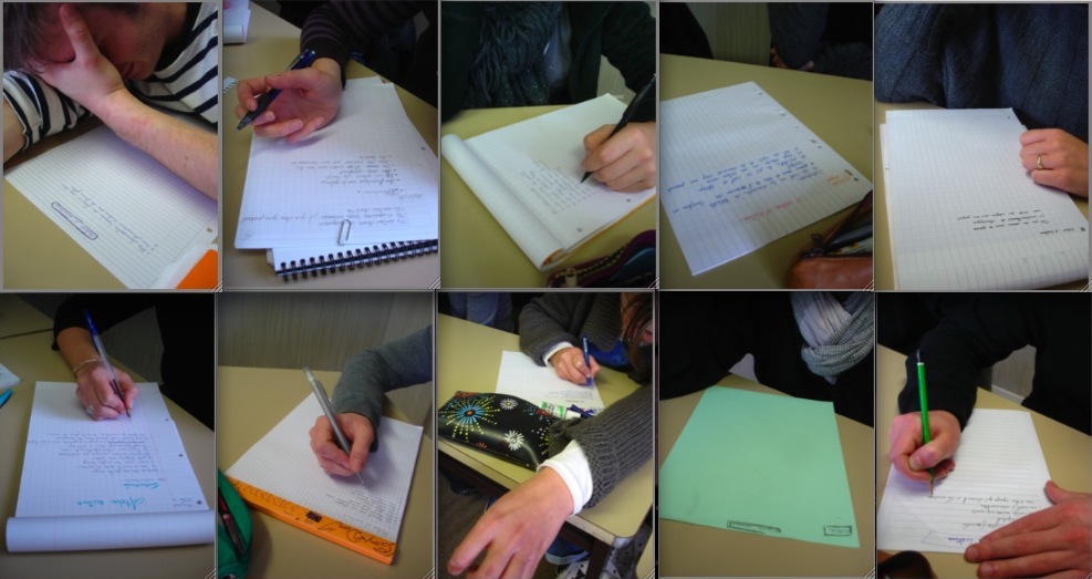 La Sardine éblouie Atelier d'écriture: Atelier d'écriture auprès des ...