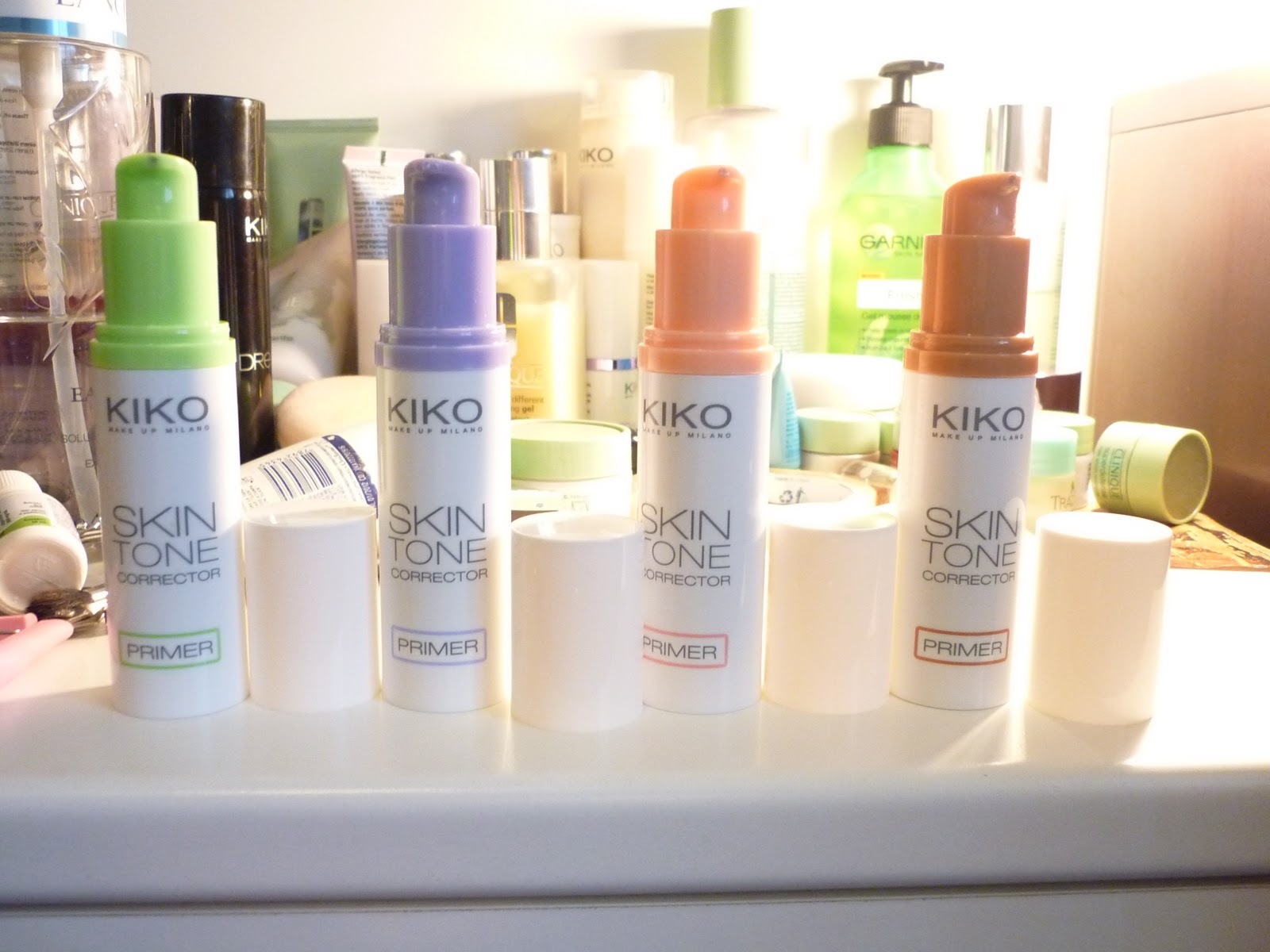 piccolabambolamakeup: skin tone corrector primer KIKO