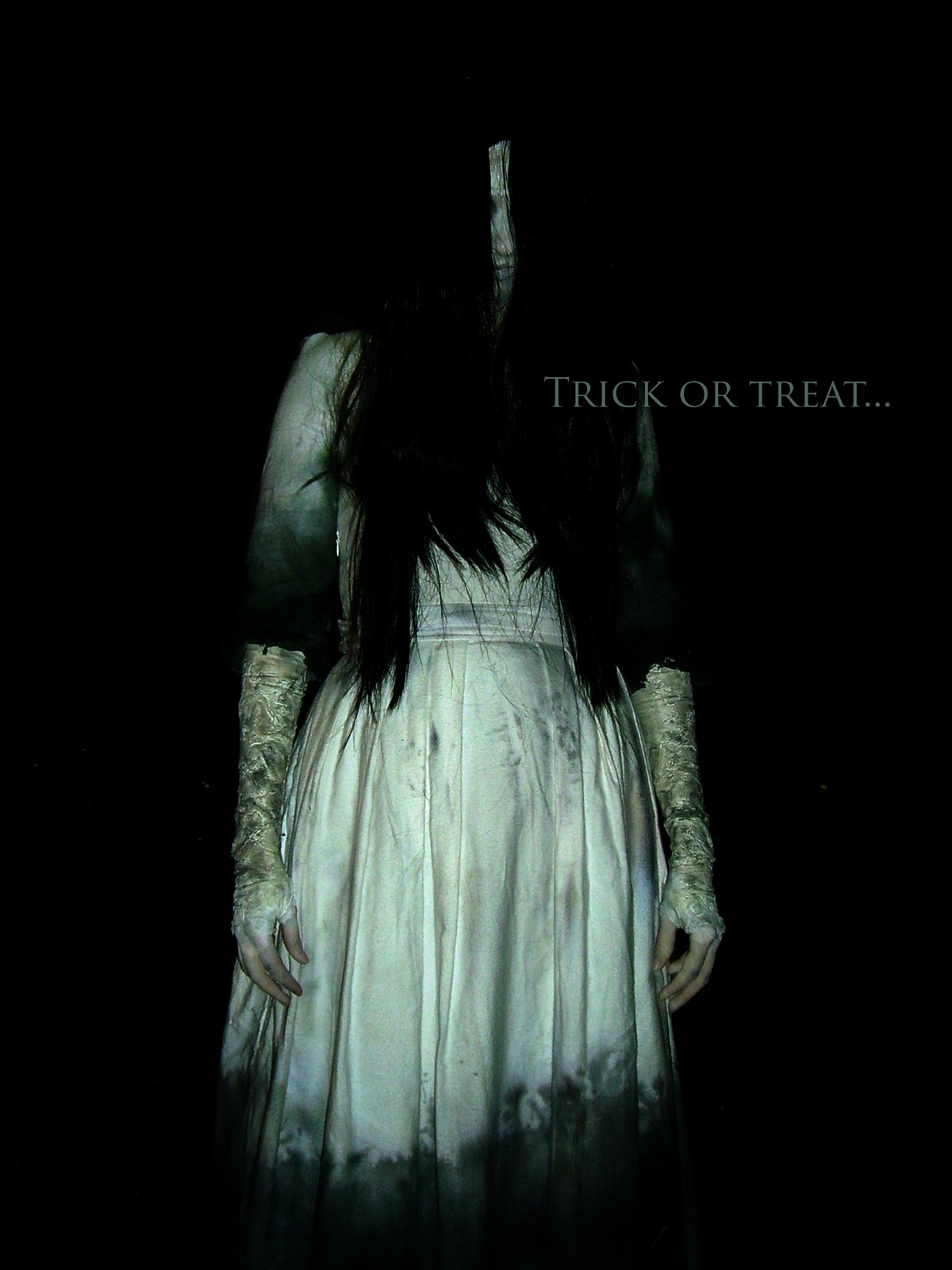 Casualty Cosplay: Samara wishes all the best of Halloween