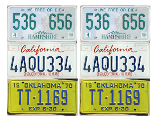 Preschool Is Fun Planning Activities: License Plate Match Up