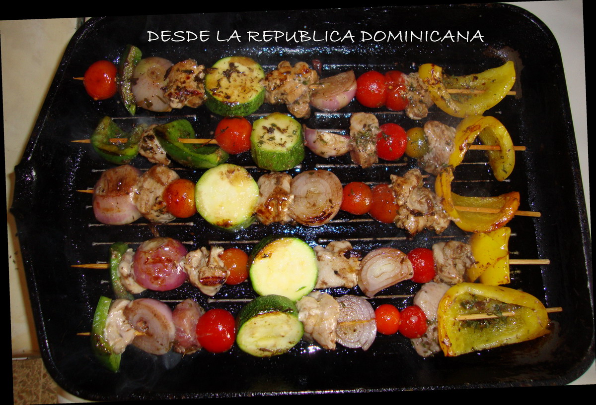 Receta de cocina: Pinchos : DESDE LA REPÚBLICA DOMINICANA