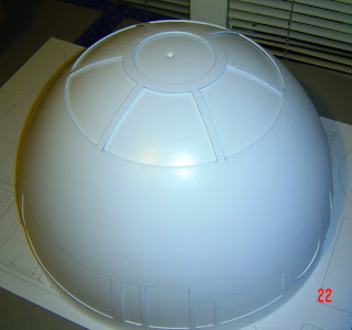 BRENDA'S R2-Q5: Laser Cut Styrene Dome