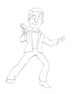 Oodles of Doodles: (59) Secret Agent Drawing Jam