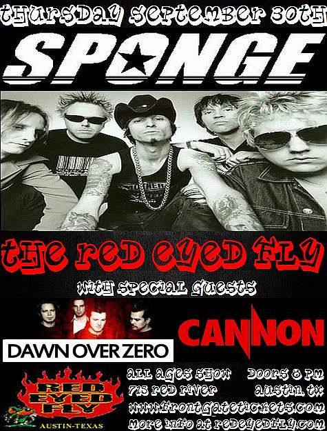 Ian's Music Blog: Sponge returns to Austin