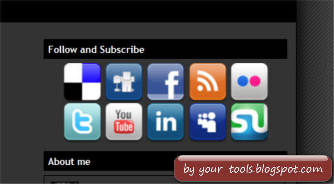 How to Install [Follow and Subscribe] Widget in Blogger | Your Tools