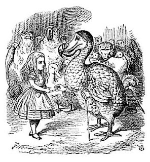 Alice in Wonderland OES Tech Team: the original lewis carol dodo bird