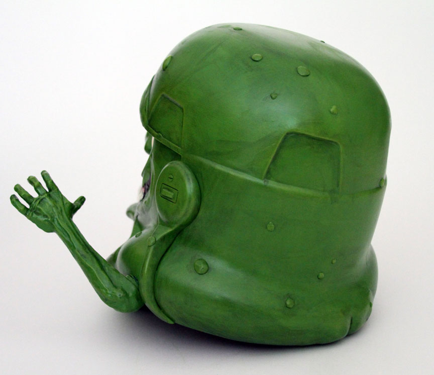 501st TK Project: Completed Helmet Alert - Nicole Falk Slime Helmet