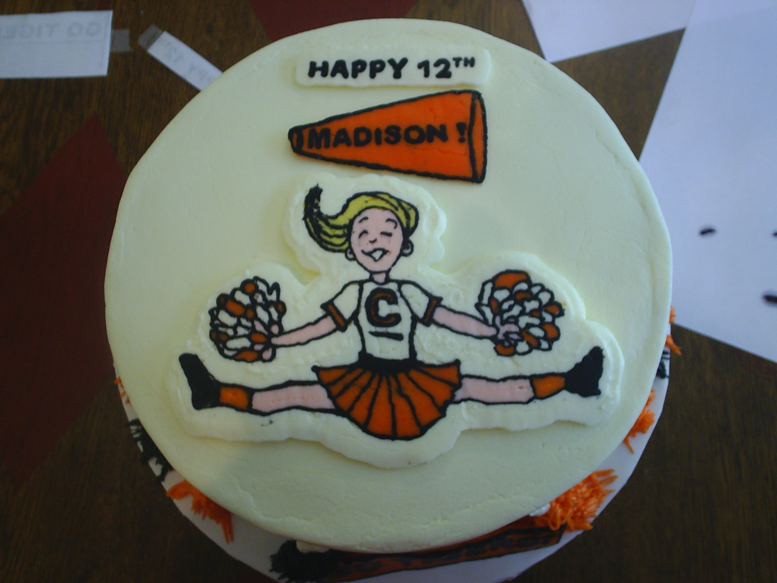 Cakes by Terri and Cameron: Cheerleader Cake