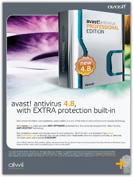 CDR ZONE: Avast AntiVirus 4.8 PROFESIONAL Full with Life Time Keygen