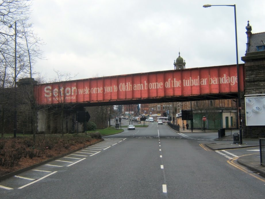 MAN THE BARRICADES: Mumps Bridge, Oldham
