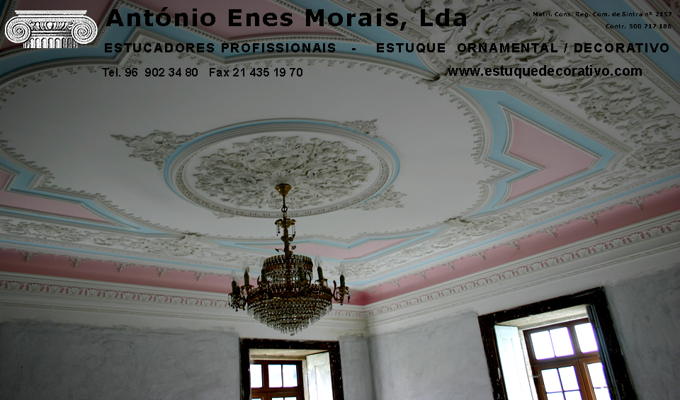 ESTUQUE DECORATIVO - ANTÓNIO ENES MORAIS, Lda