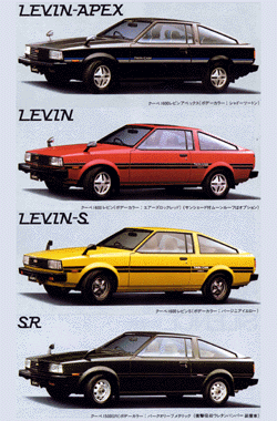 Revolver Drift: Te71 Corolla Levin & Sprinter Trueno