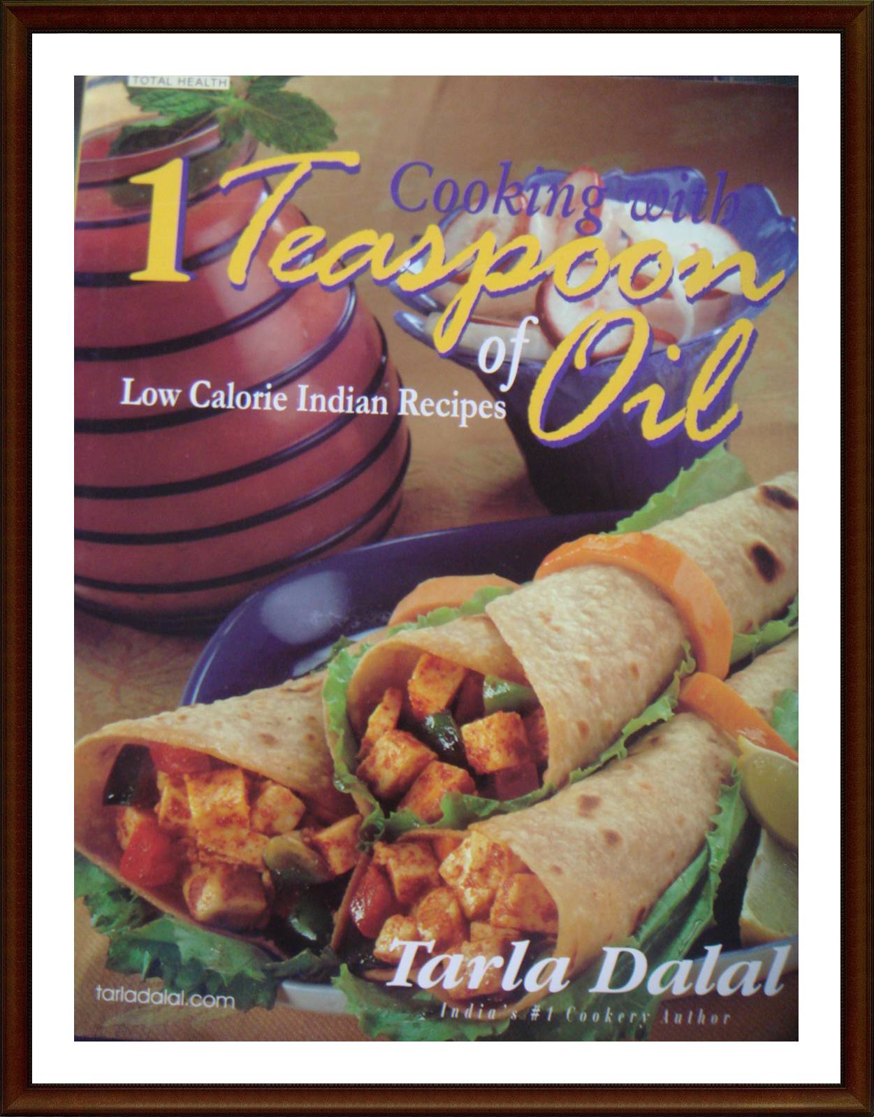 Seduce Your Tastebuds...: Cooking With 1 Teaspoon Of Oil -Book Review