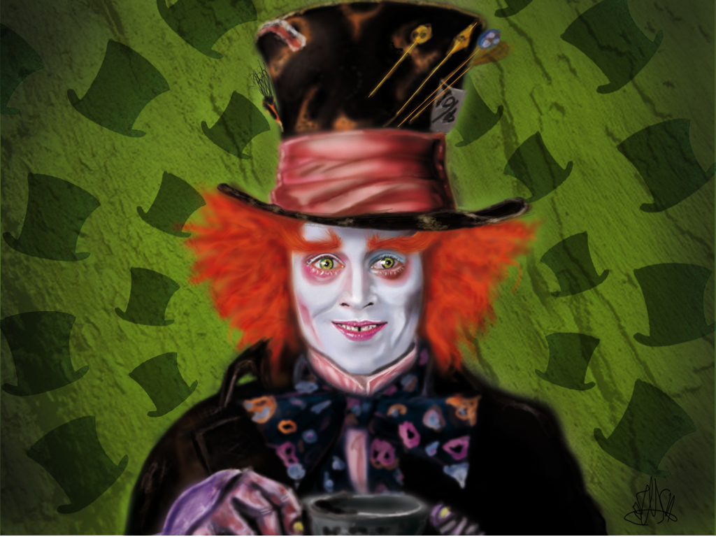 el sombrerero loco | AYIWORKS - ayi tattoo studio