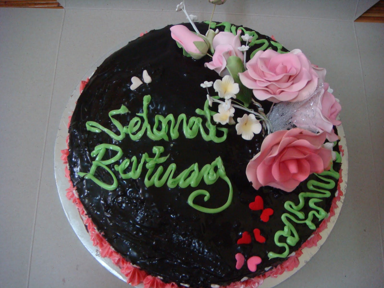 CooKiNG wITh LoVe...: kek tunang (engagement cake)..:)