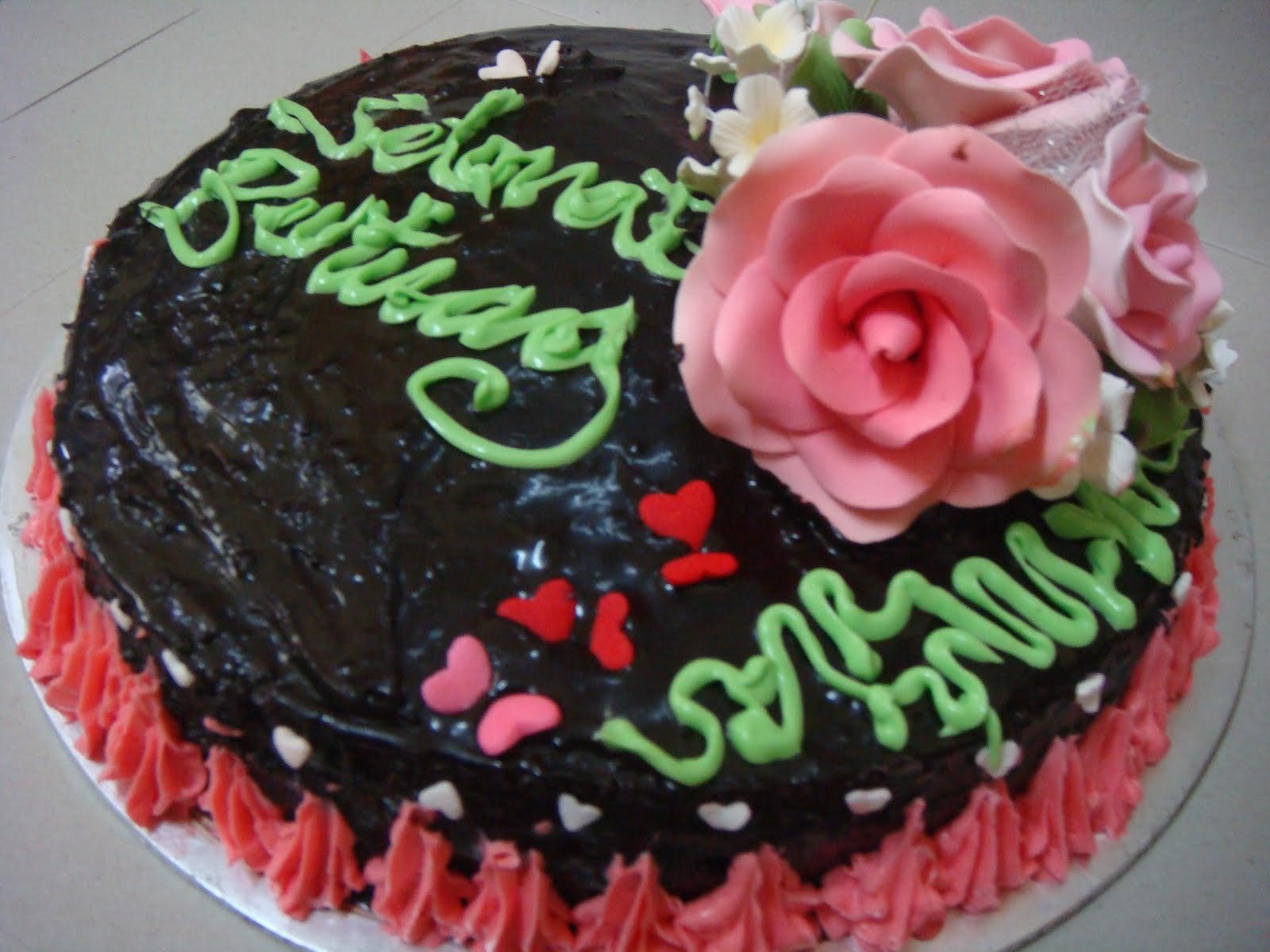 CooKiNG wITh LoVe...: kek tunang (engagement cake)..:)