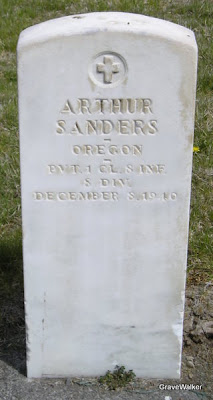 Walking in Graveyards: Arthur Sanders