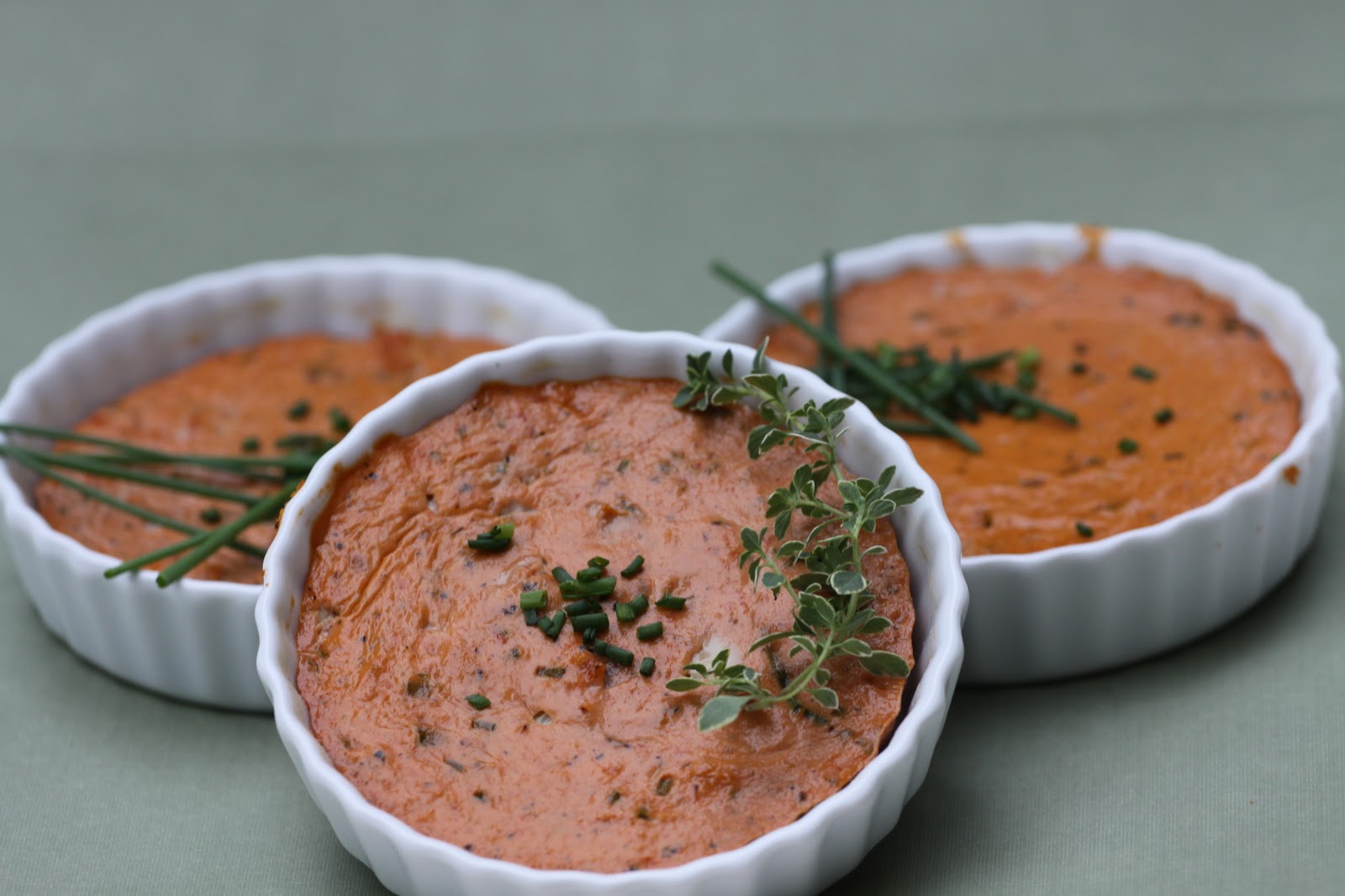 Pots and Frills: Tomato Flans from Tomato Coulis--a Summer Delight