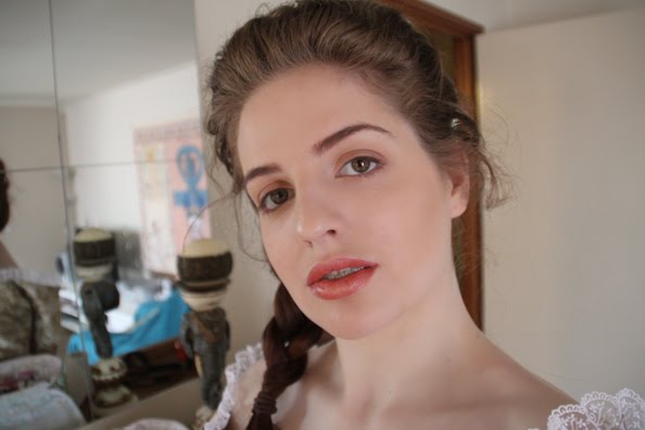 Elizabeth Swann's Gold Gown: Hair and Make-up