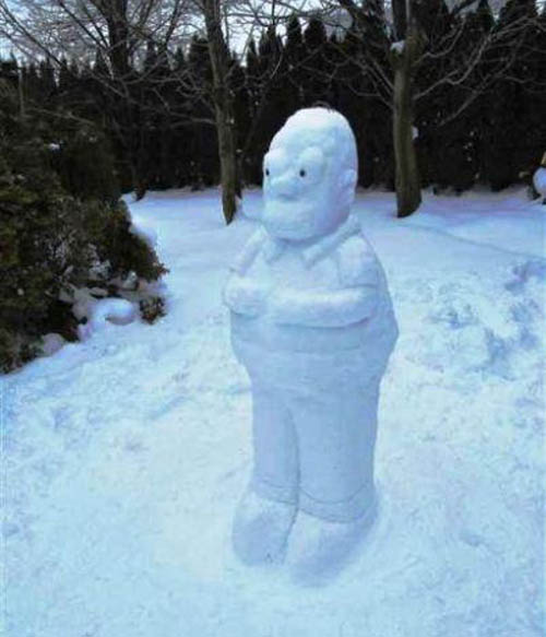 Top 10 Weird Snowmen ~ Smashing Listz