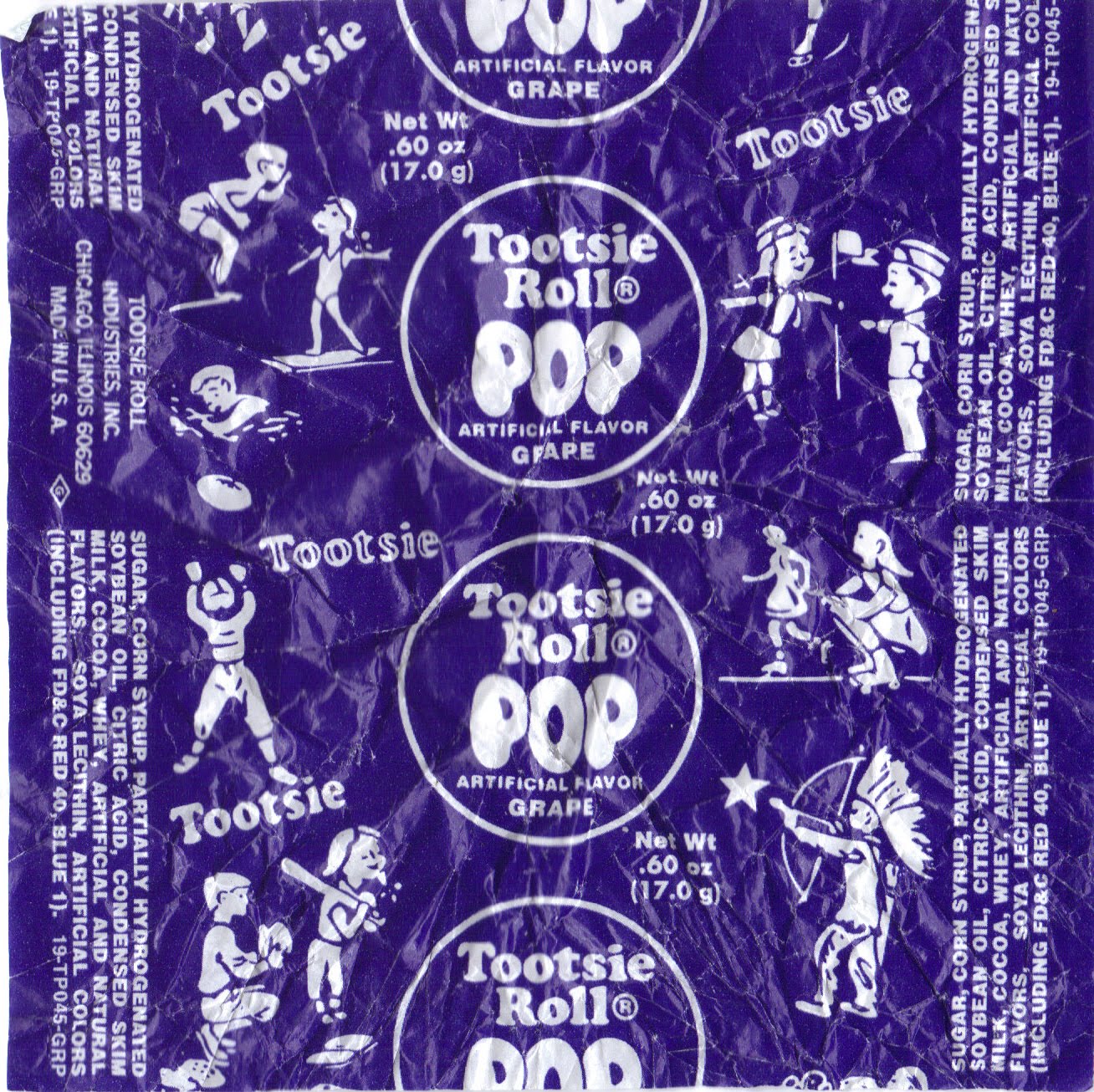 Tootsie Pop Wrapper