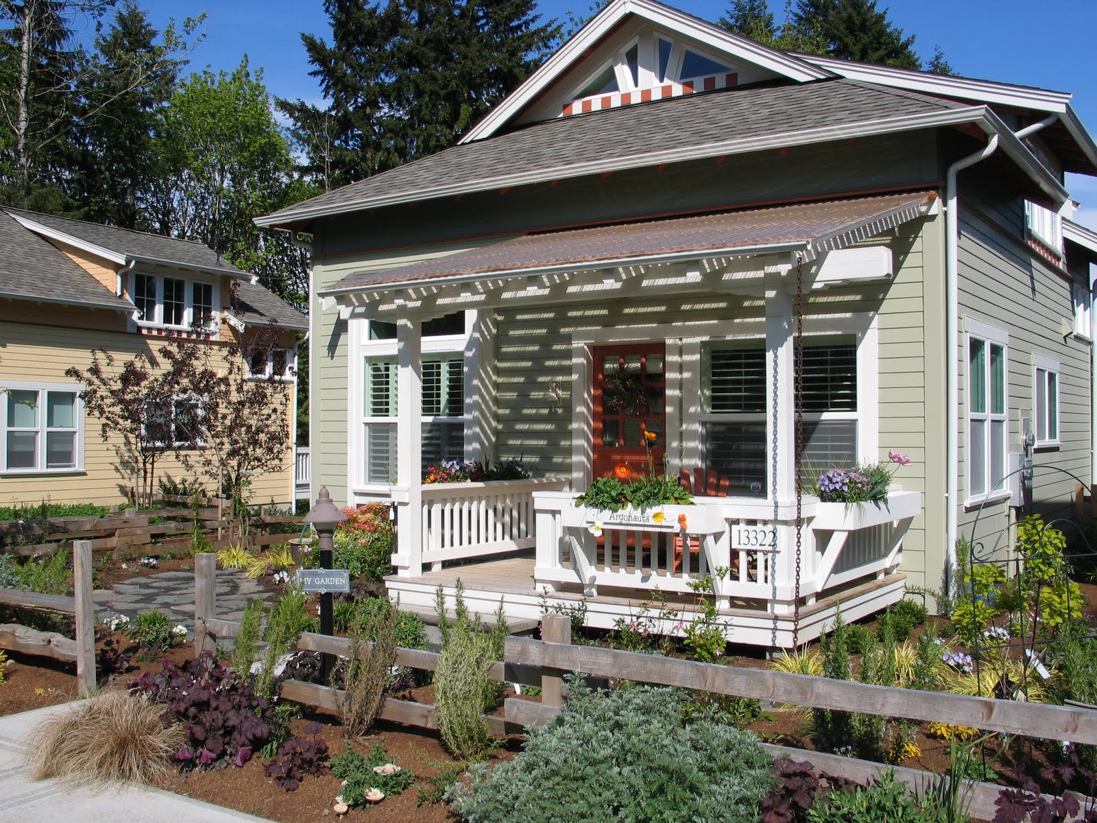 details of home: front porch inspiration - ross chapin architects