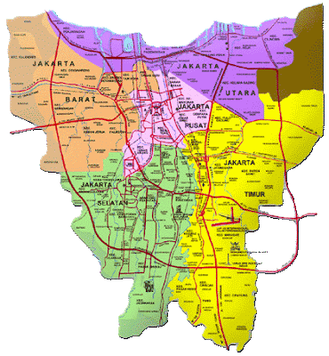 AMAZING INDONESIA: JAKARTA CITY MAPS