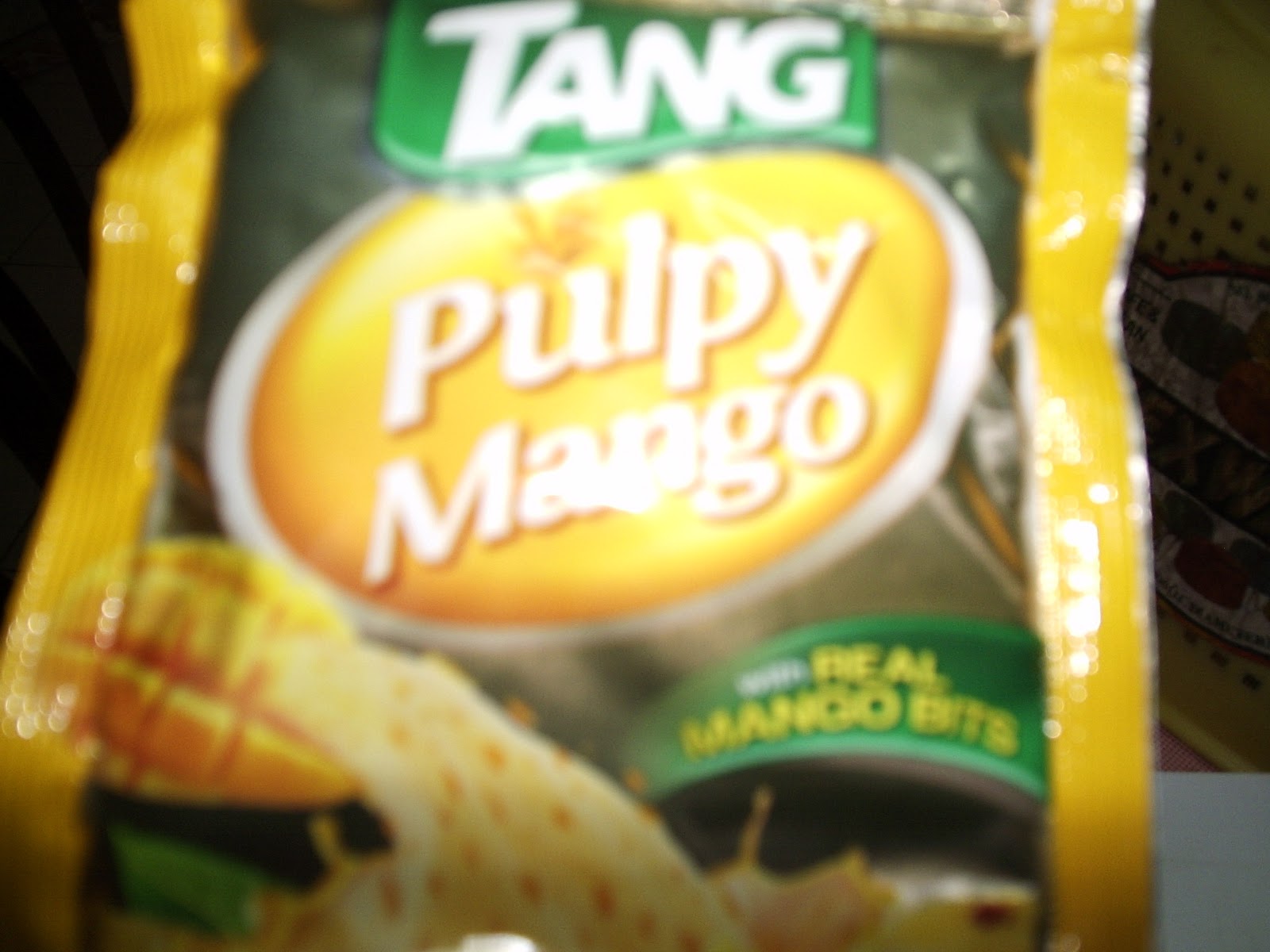 Purple Plum Fairy: Tang Pulpy Orange and Mango Drink