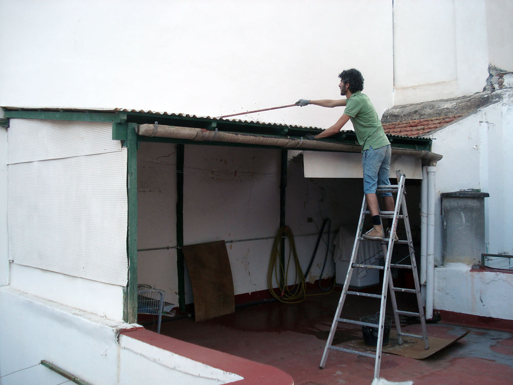 Cómo hacer un cuarto en la azotea sin mucho peso extra